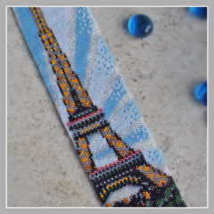 Eiffel Tower Bracelet Cuff : Bead Pattern – Francesca's Fancy